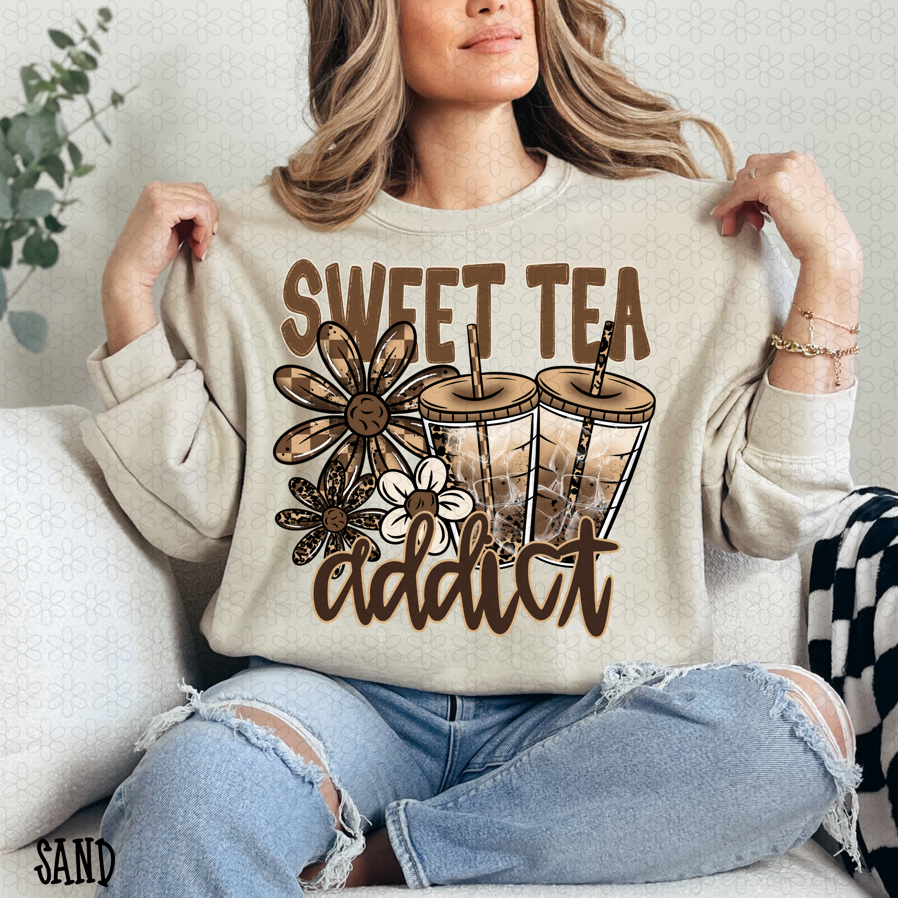 Sweet Tea Addict DTF Transfer – The Wholesale Shack