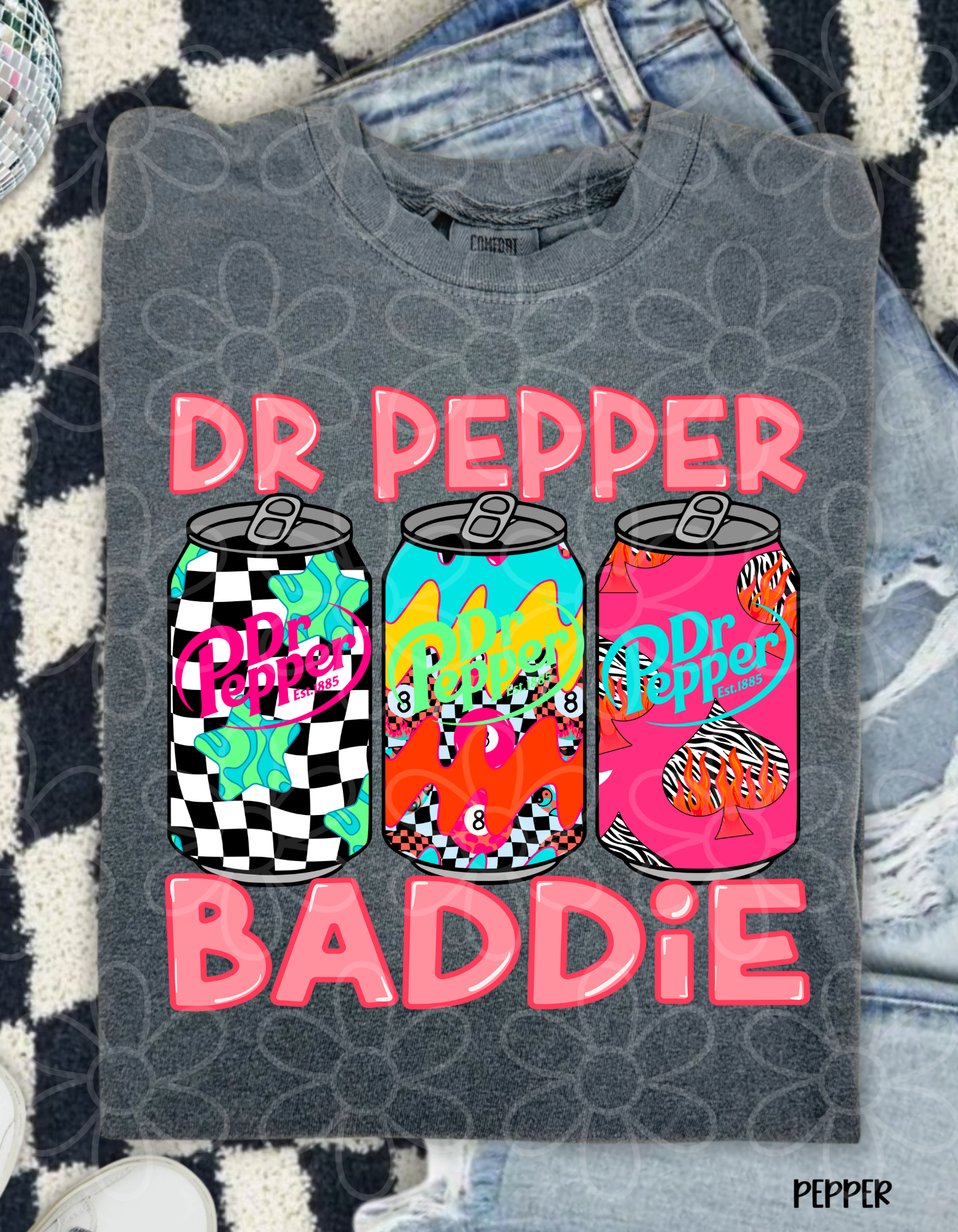 Dr Pepper Baddie DTF Transfer – The Wholesale Shack