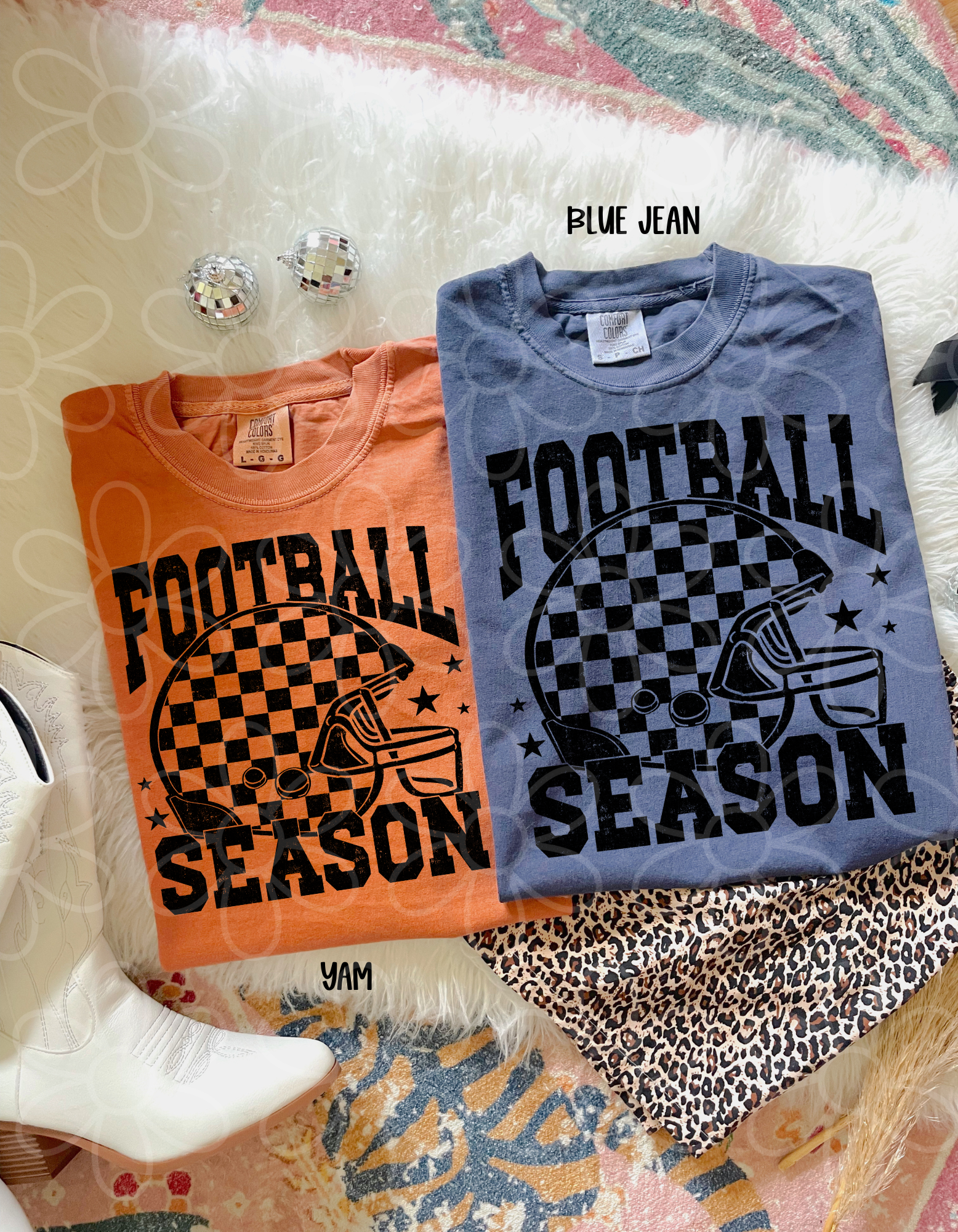 Football Season Checkered Helmet DTF Transfer – The Wholesale Shack