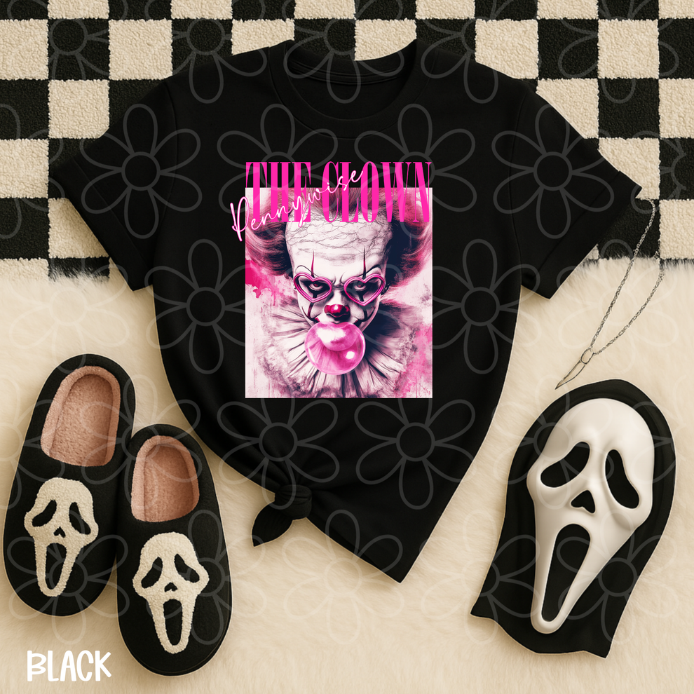 Pink Pennywise The Clown DTF Transfer – The Wholesale Shack
