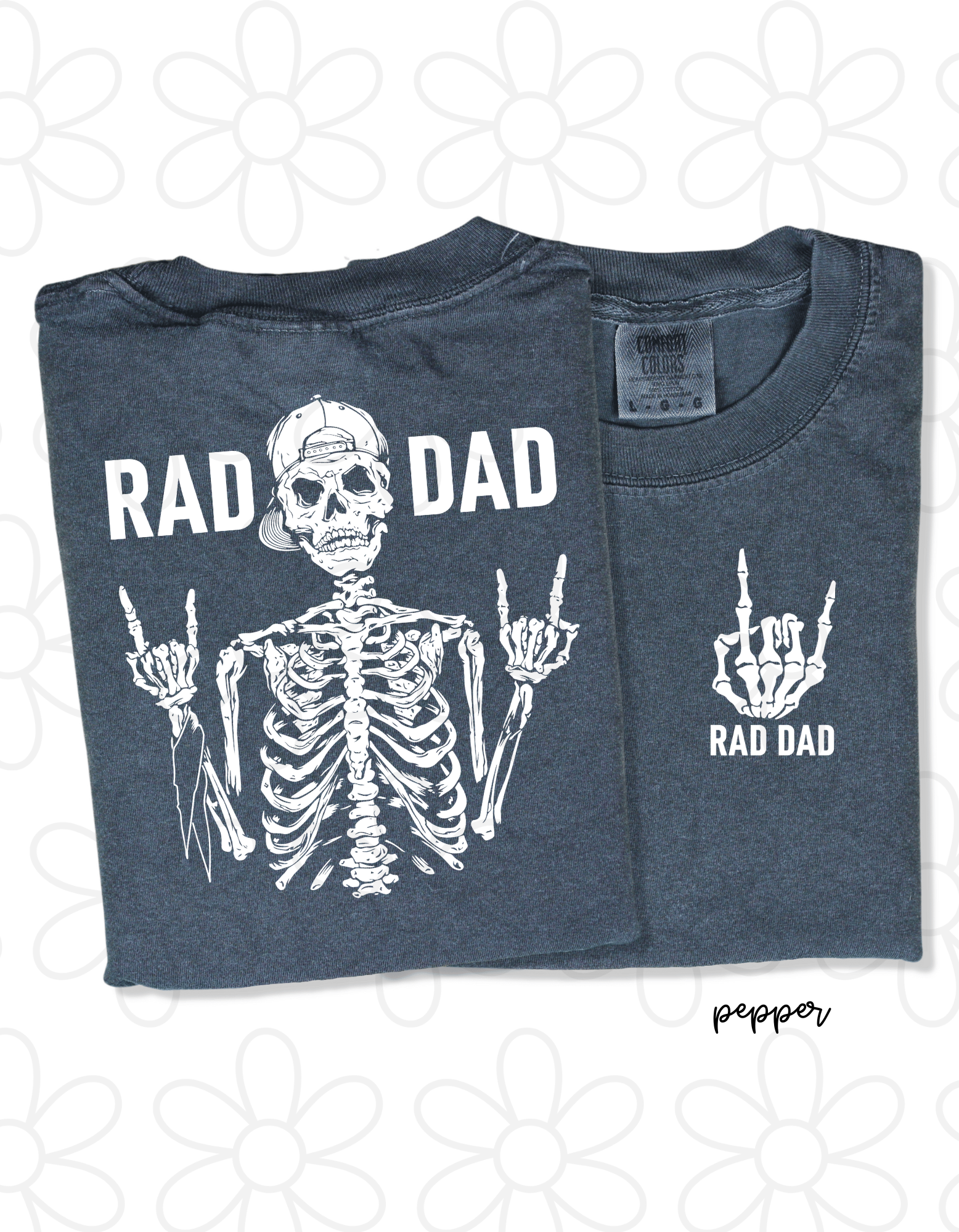 Rad Dad Skeleton Completed Tee – The Wholesale Shack
